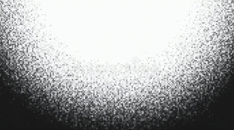 Grunge Noise Gradient with Dirty Grain, Halftone Dots, Dusty Texture ...