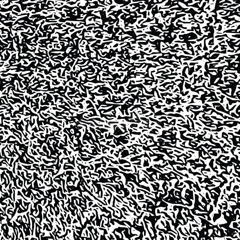 Grunge Noise Pattern. Abstract Vector Texture Background in Black and ...