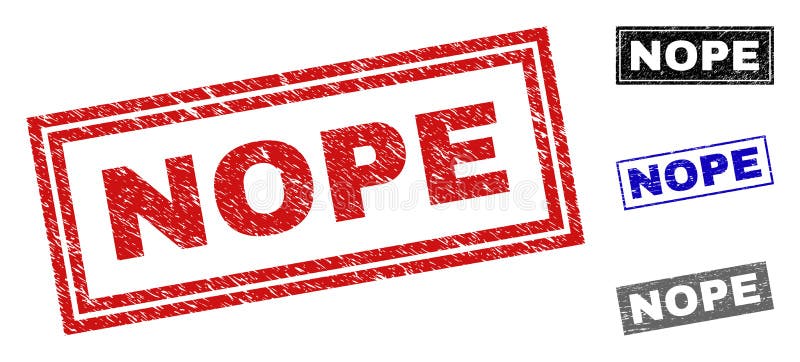 Nope Stamp Stock Illustrations – 262 Nope Stamp Stock Illustrations ...