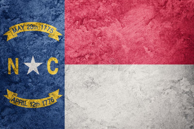 Grunge North Carolina State Flag. North Carolina Flag Background Stock ...