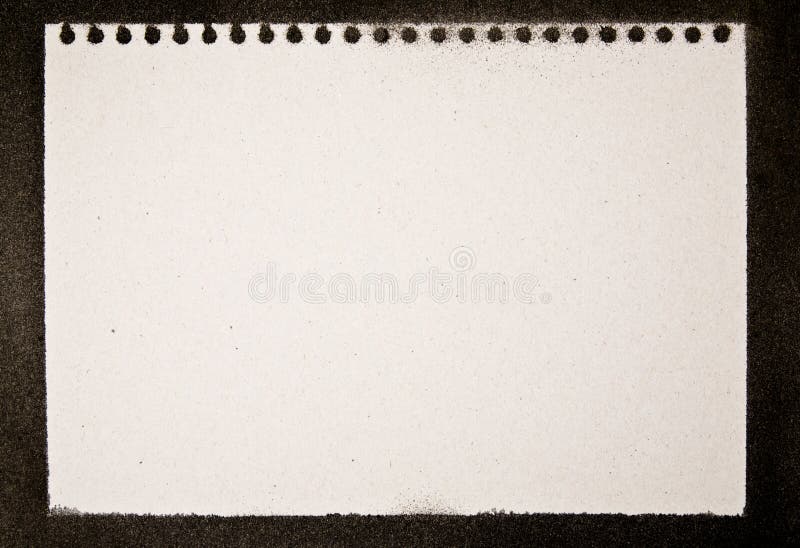 Grunge Notepad Print stock photo. Image of dirty, grunge - 4931218
