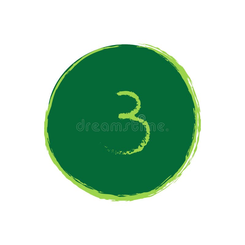 Green Number 3
