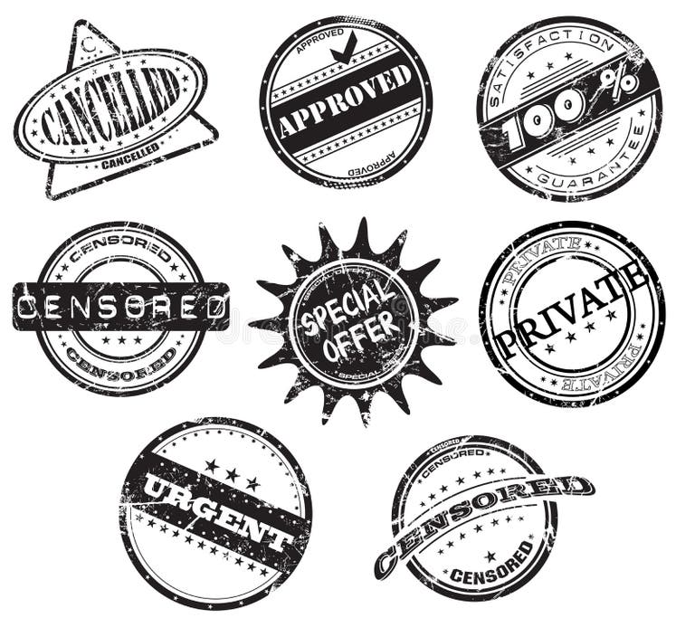 Office Stamps Stock Illustrations – 3,910 Office Stamps Stock ...