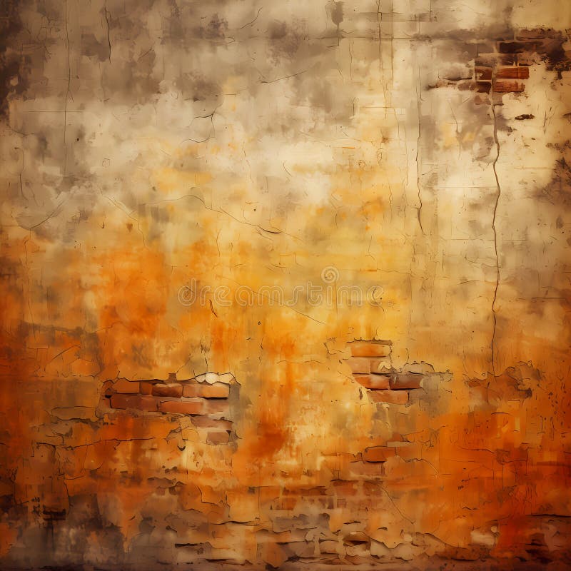 Grunge Old Scratchy Rusty Wall Texture Background Stock Illustration ...