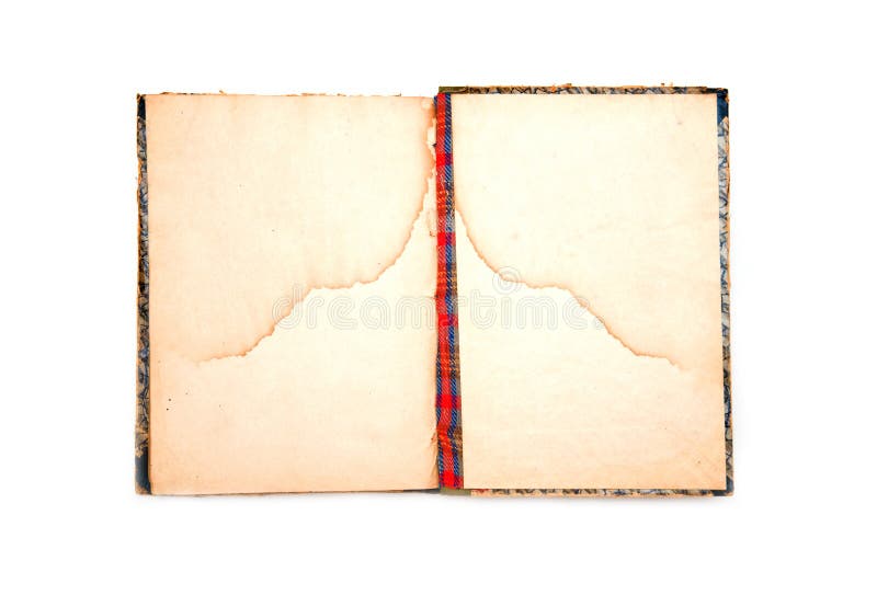 Empty book from library stock photo. Image of isolated - 7817634