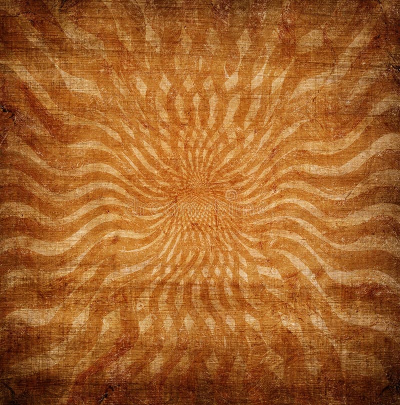 Grunge orange sun rays stock image. Image of page, scrapbook - 50556597