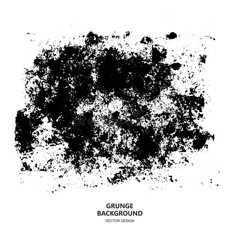 Grunge Paint Texture. Distress Black Rough Background. Noise Dirty ...