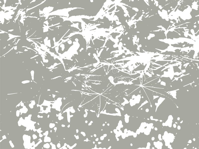Grunge Palmate Maple Leaves Vector Texture Overlay Stock Vector ...