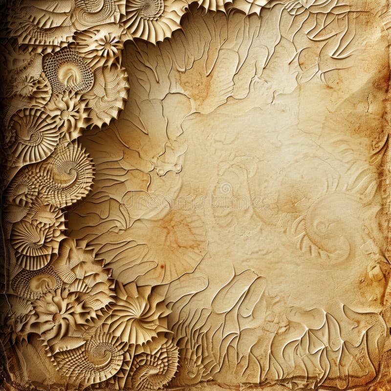 Grunge Paper Background with Abstract Pattern. Old Paper Texture Stock ...