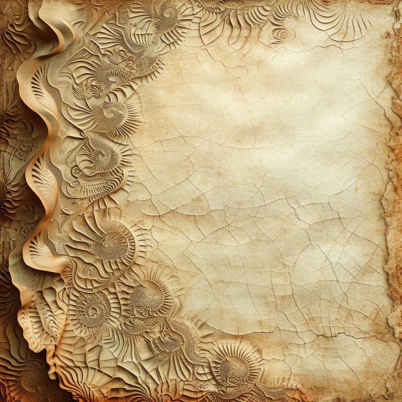 Grunge Paper Background with Abstract Pattern. Old Paper Texture Stock ...