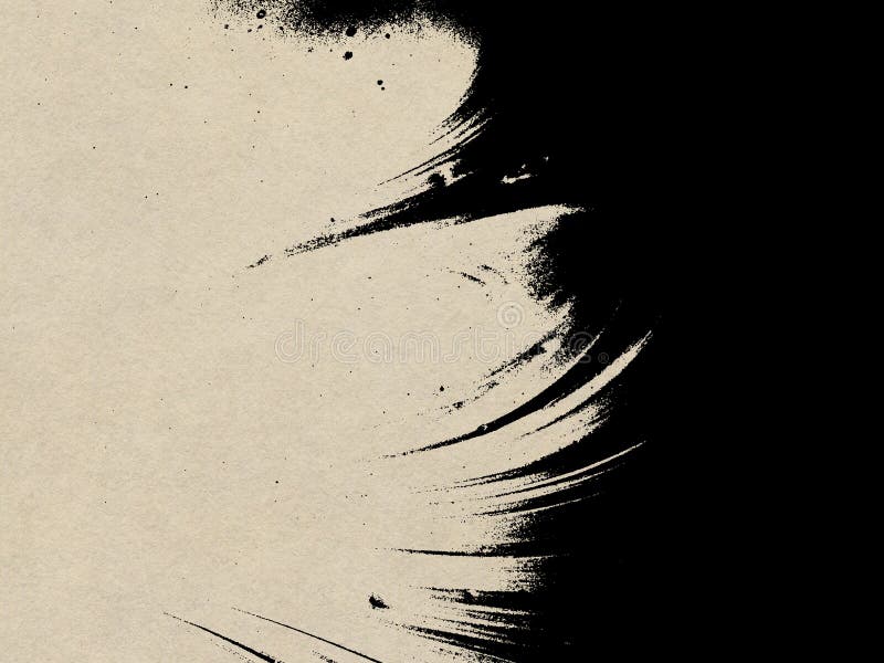 Grunge Paper and Black Texture Stock Illustration - Illustration of ...