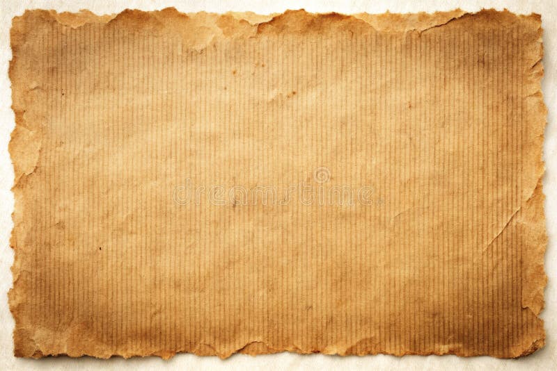 Grunge Paper Cardboard Texture with Rough Edges Stock Illustration ...