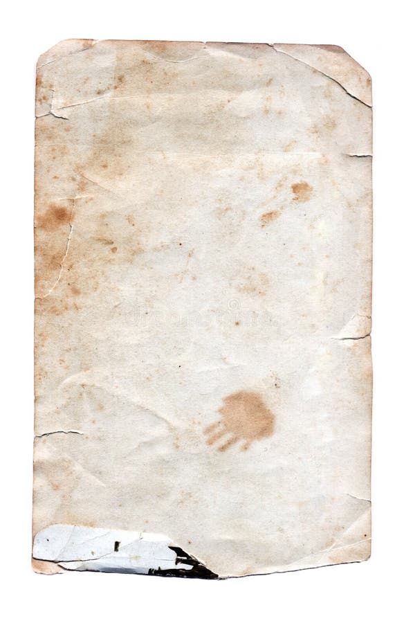 Torn parchment stock image. Image of texture, aged, damage - 796121
