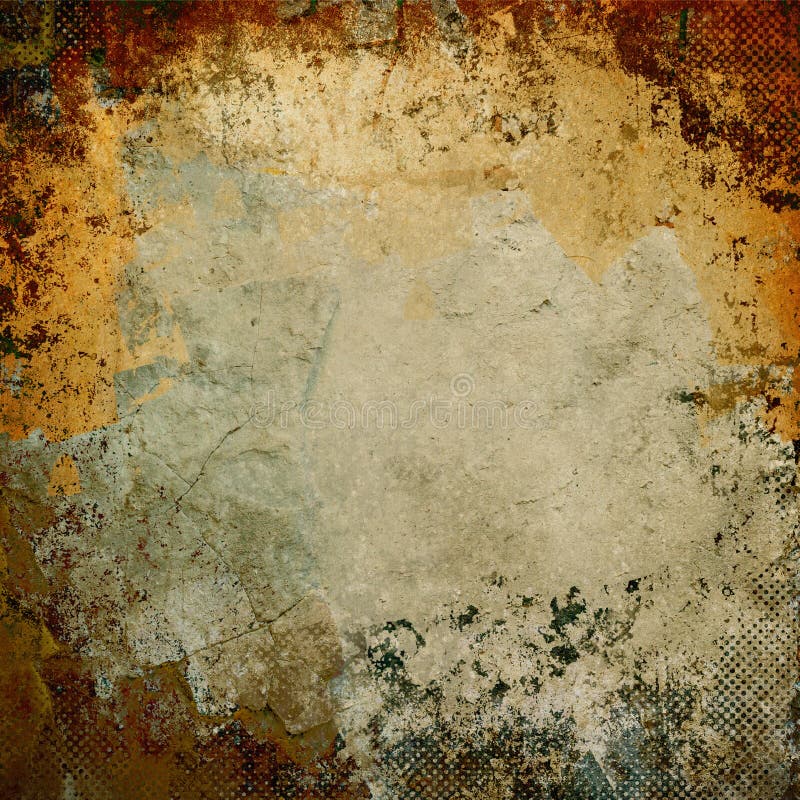 Grunge Paper Texture, Vintage Background Stock Illustration ...