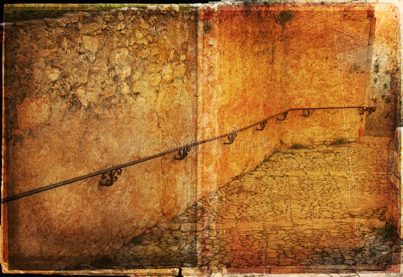 Grunge swirls book spread stock illustration. Illustration of aged ...