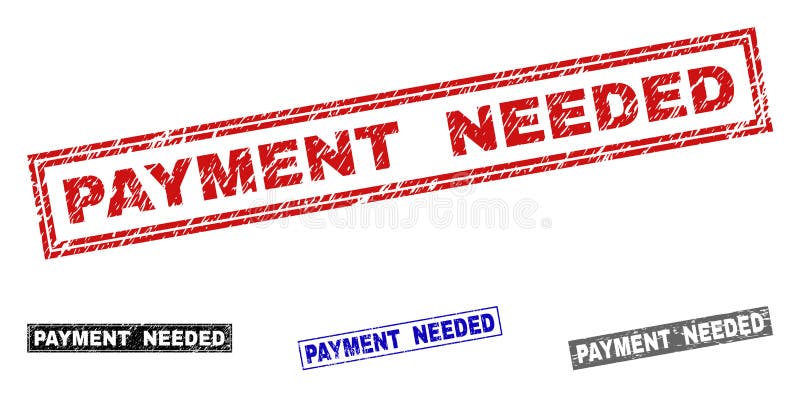 Grunge PAYMENT RECEIVED Textured Round Stamps Stock Vector ...