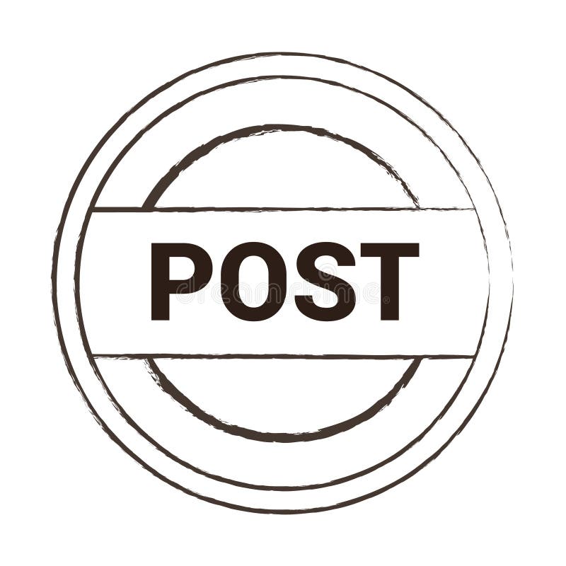 Grunge Postage Stamp. Retro Grunge Postmark Stock Vector - Illustration ...