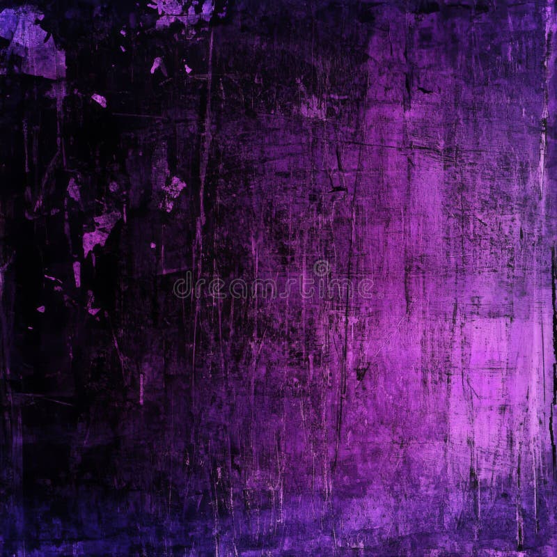 Grunge Purple Texture with Dark Abstract Patterns and Rough Surface ...