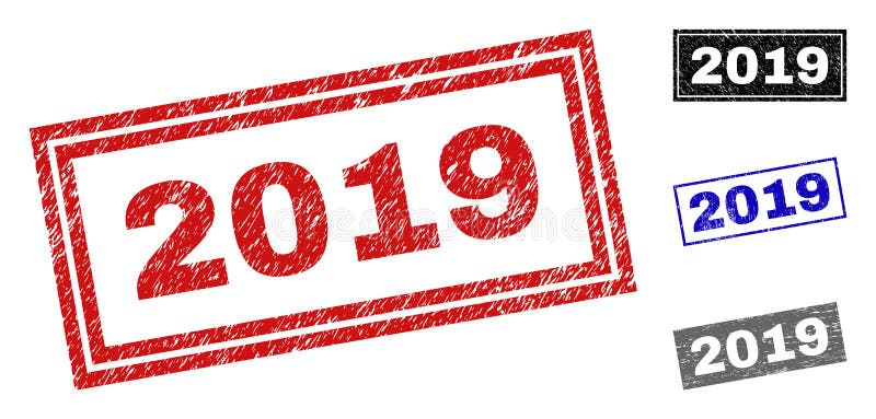 Grunge 2019 GOALS Scratched Rectangle Stamps Stock Vector - Illustration of label, grunge: 139861712