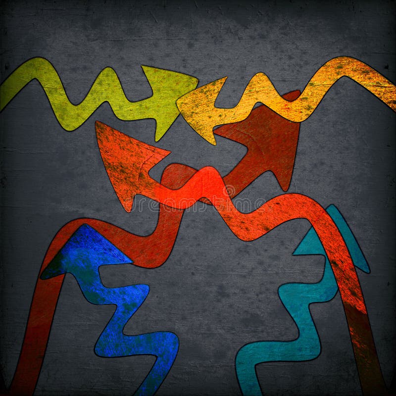 Scratch Arrows Stock Illustrations – 777 Scratch Arrows Stock ...