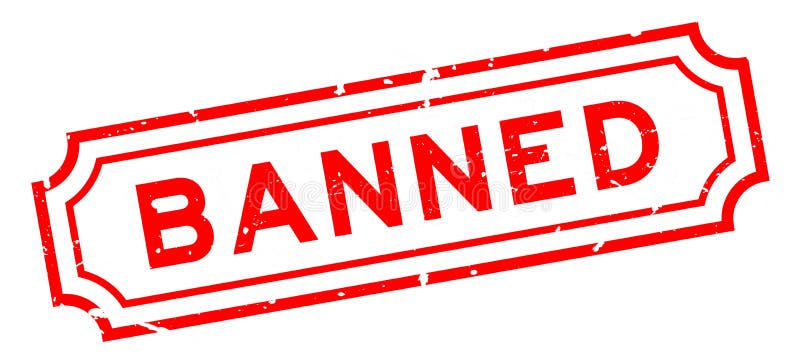 Red Banned Stamp Stock Illustrations – 601 Red Banned Stamp Stock ...