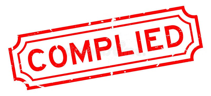 Grunge Red Conform Word Square Rubber Stamp on White Background Stock ...