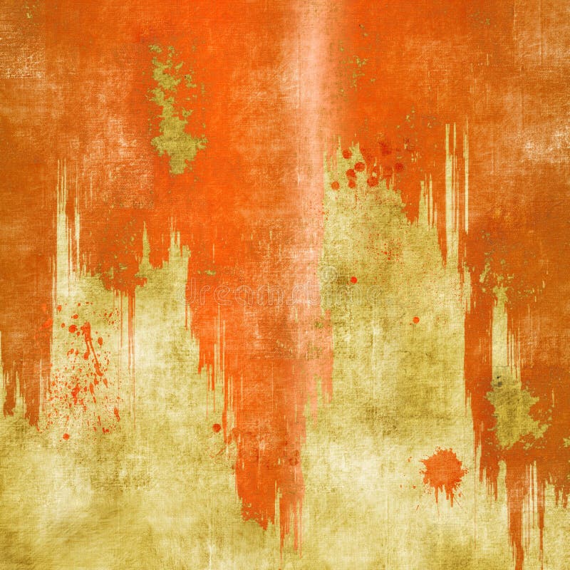 Grunge Red Dripping Texture Background Stock Illustration ...