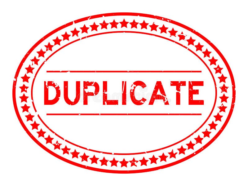 Original Duplicate Stock Illustrations – 139 Original Duplicate Stock ...