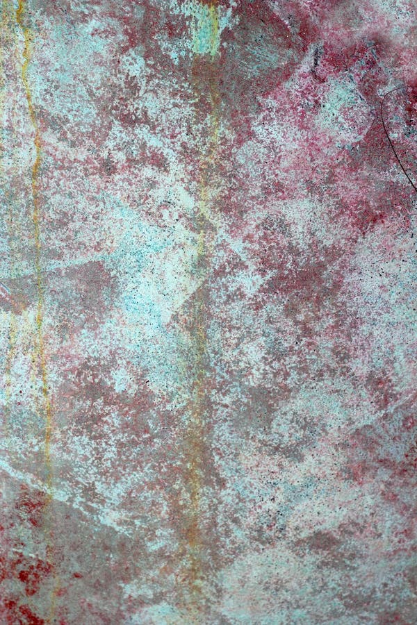 Green and Red Grunge Aged Paint Wall Texture Stock Photo - Image of ...