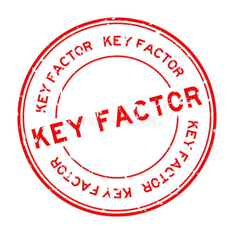 Grunge Red Key Factor Word Stock Illustrations – 2 Grunge Red Key ...