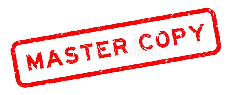 Master Copy Word Square Rubber Stamp Stock Illustrations – 5 Master Copy Word Square Rubber ...