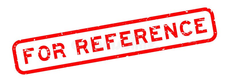 Reference Grunge Rubber Stamp Stock Vector - Illustration of symbol ...