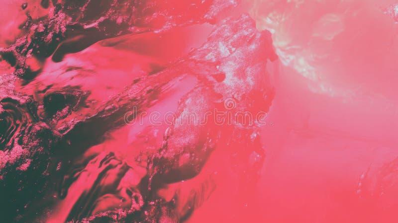 Grunge Red Texture with High Contrast Overlay for Abstract Art and ...