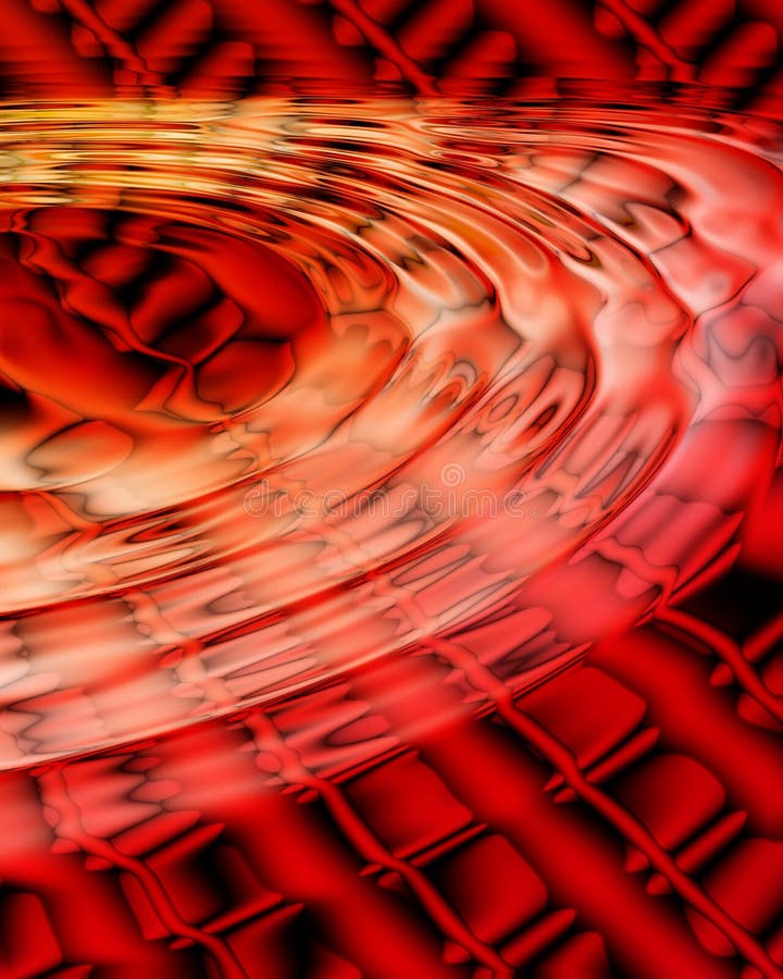 Grunge red wave stock illustration. Illustration of colors - 1675755