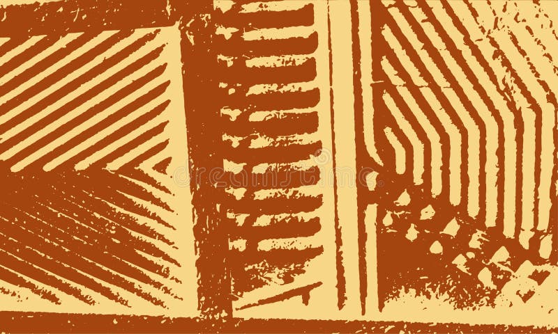 Grunge Retro Stripes Background Stock Vector - Illustration of ...