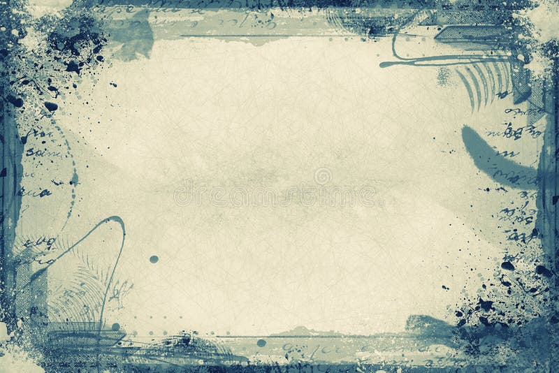 Grunge Retro Style Frame for Your Projects Stock Illustration ...