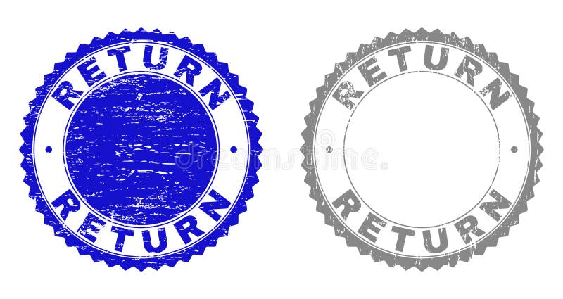 Grunge RETURN TO SENDER Textured Stamp Seals Stock Vector ...