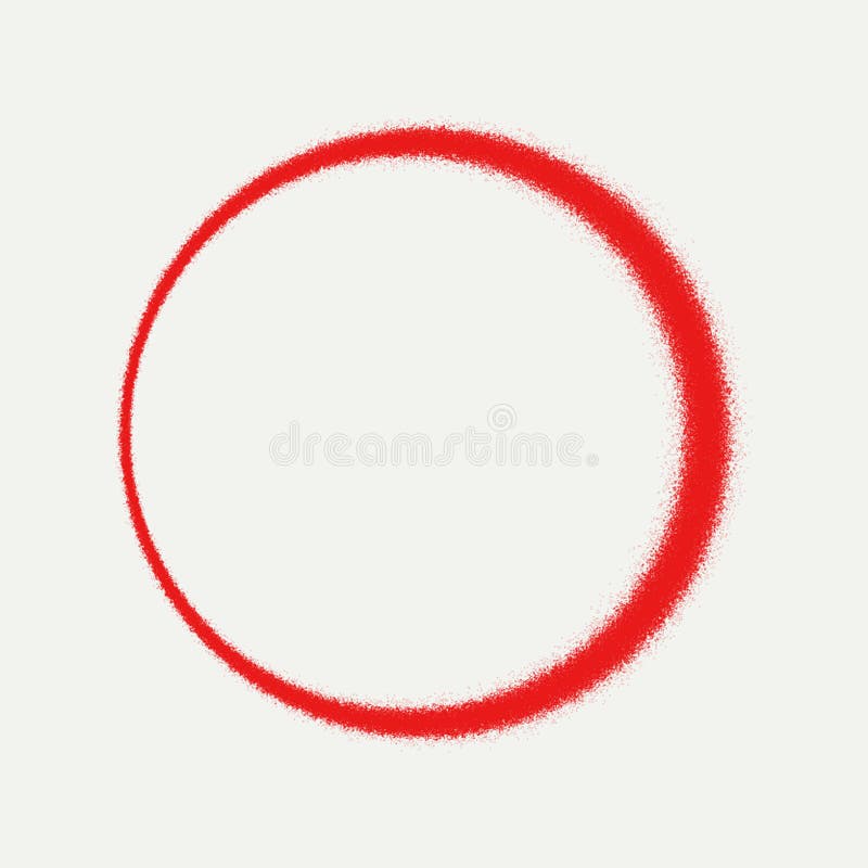 Grunge Circle Trace 7 stock illustration. Illustration of grunge ...