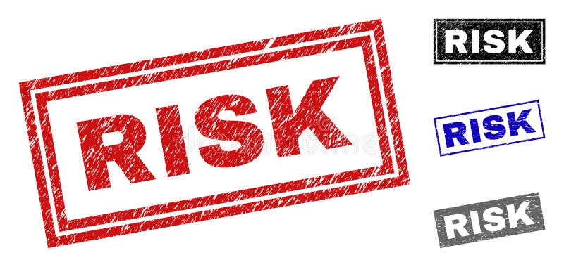 Grunge RISK FREE Textured Watermarks Stock Vector - Illustration of ...