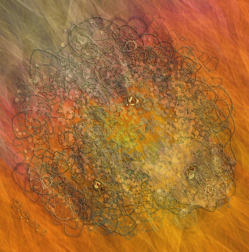 Grunge & Rough. Color, Shape, Digital & Design. Stock Illustration ...