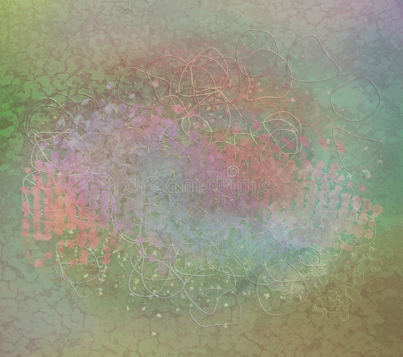 Grunge & Rough. Illustration, Messy, Shape & Pattern. Stock ...