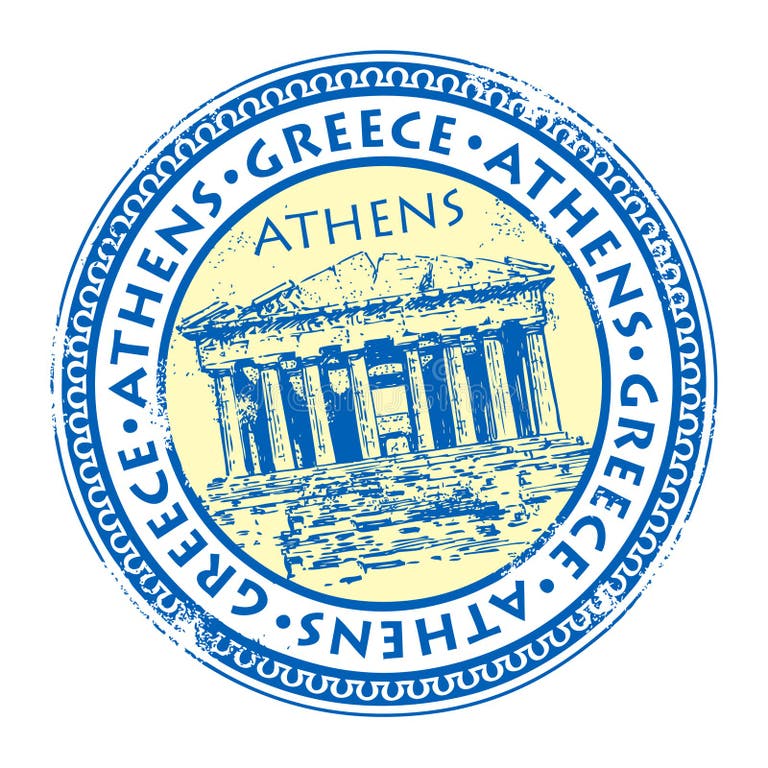 Athens Stamp Stock Illustrations – 877 Athens Stamp Stock Illustrations ...