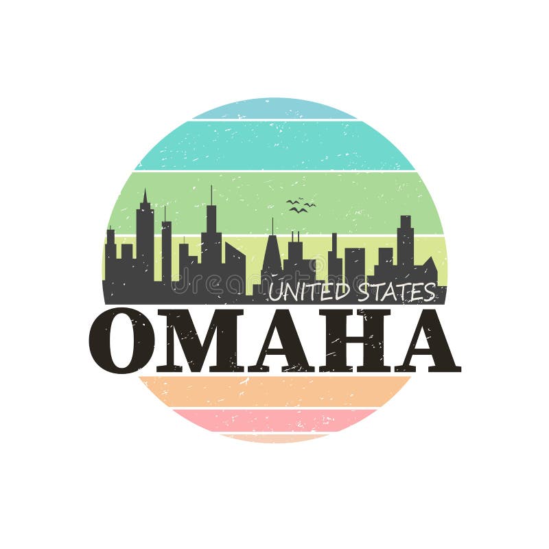 Grunge Rubber Stamp or Label with Text Omaha, Nebraska Written Inside ...