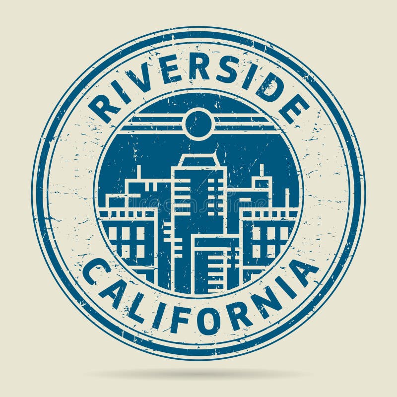 Riverside California Stock Illustrations – 257 Riverside California ...
