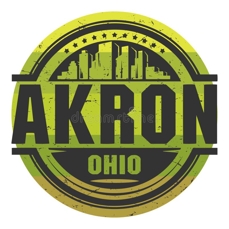 Akron Ohio Skyline Stock Illustrations – 43 Akron Ohio Skyline Stock ...