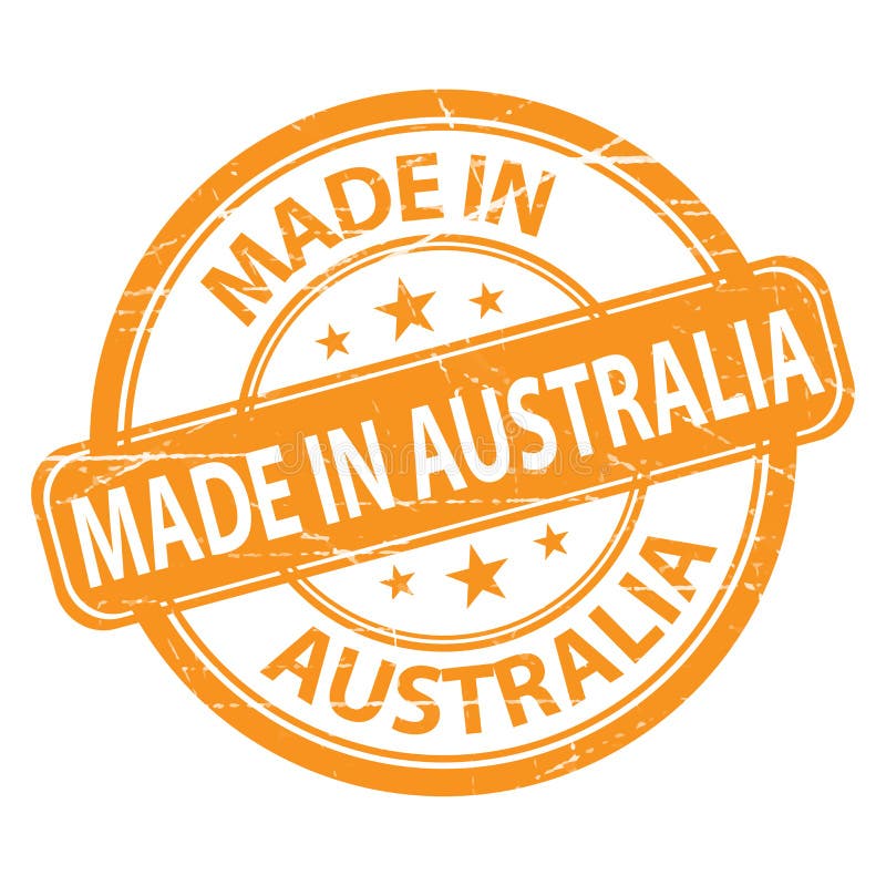 Made in Australia icon stock vector. Illustration of emblem - 209008081