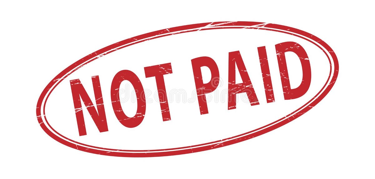 Not Paid Stamp Stock Illustrations – 36 Not Paid Stamp Stock ...