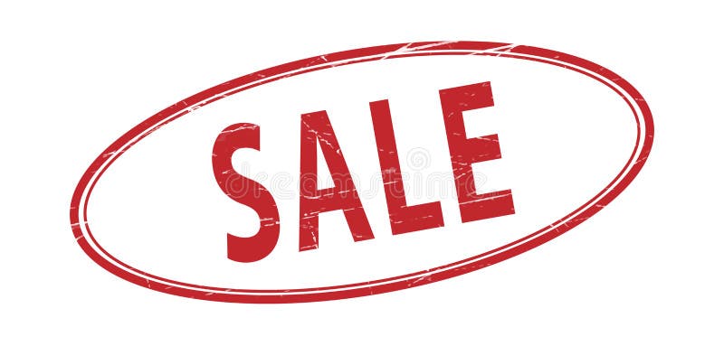 Sale Red Rubber Stamp Vector Illustration Stock Vector - Illustration ...