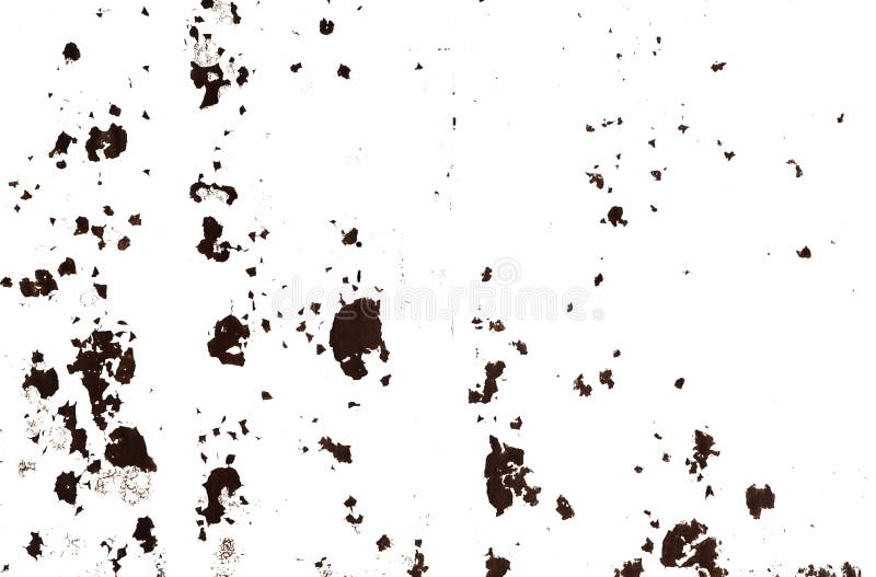 Grunge Rust Stains on White Surface with Abstract Industrial Decay ...
