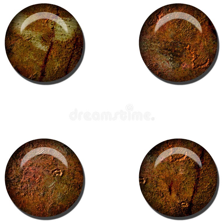 Grunge Rust Web Button stock illustration. Illustration of eroded ...